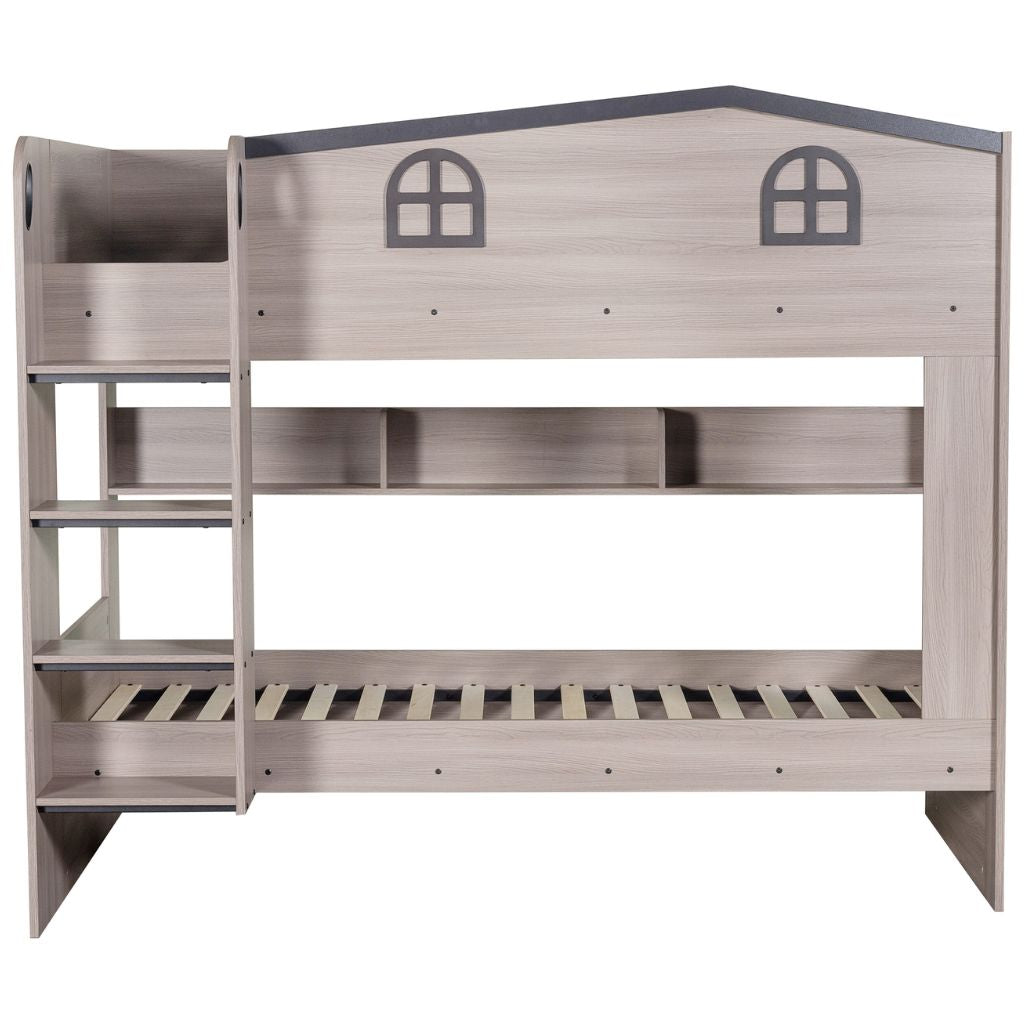 Hector Ash Grey Bunk Bed by Wholesale