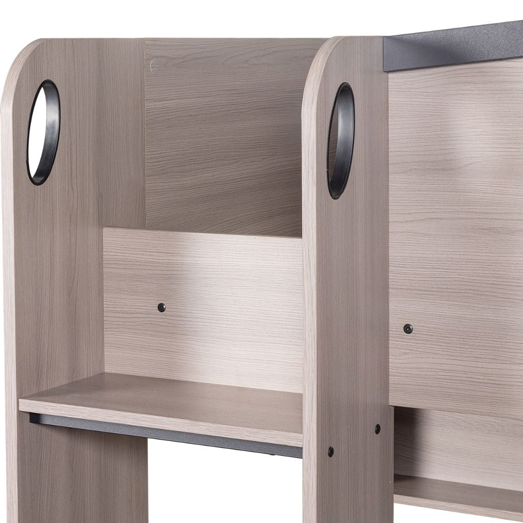 Hector Ash Grey Bunk Bed by Wholesale